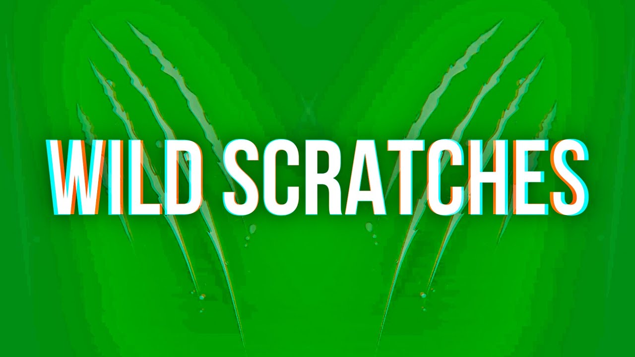 Wild Scratches Green Screen Effects - YouTube