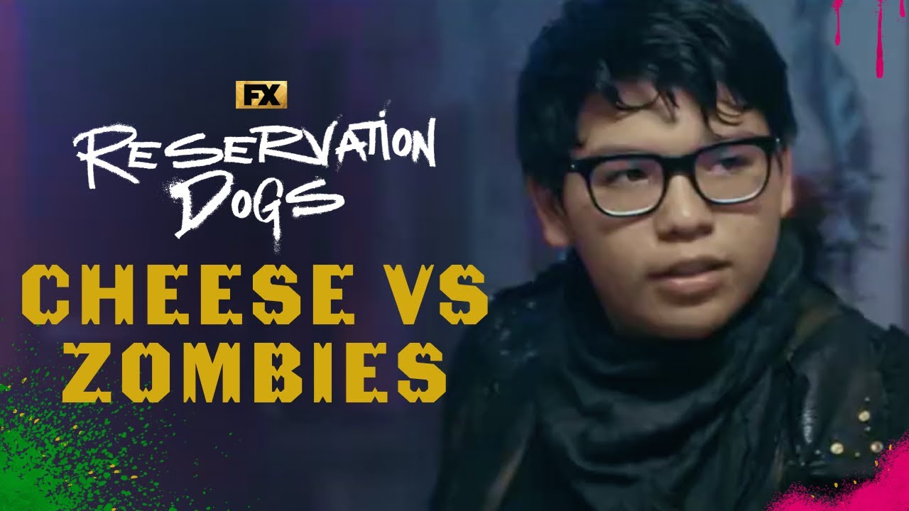 Cheese Fights Zombies - Scene | Reservation Dogs | FX - YouTube
