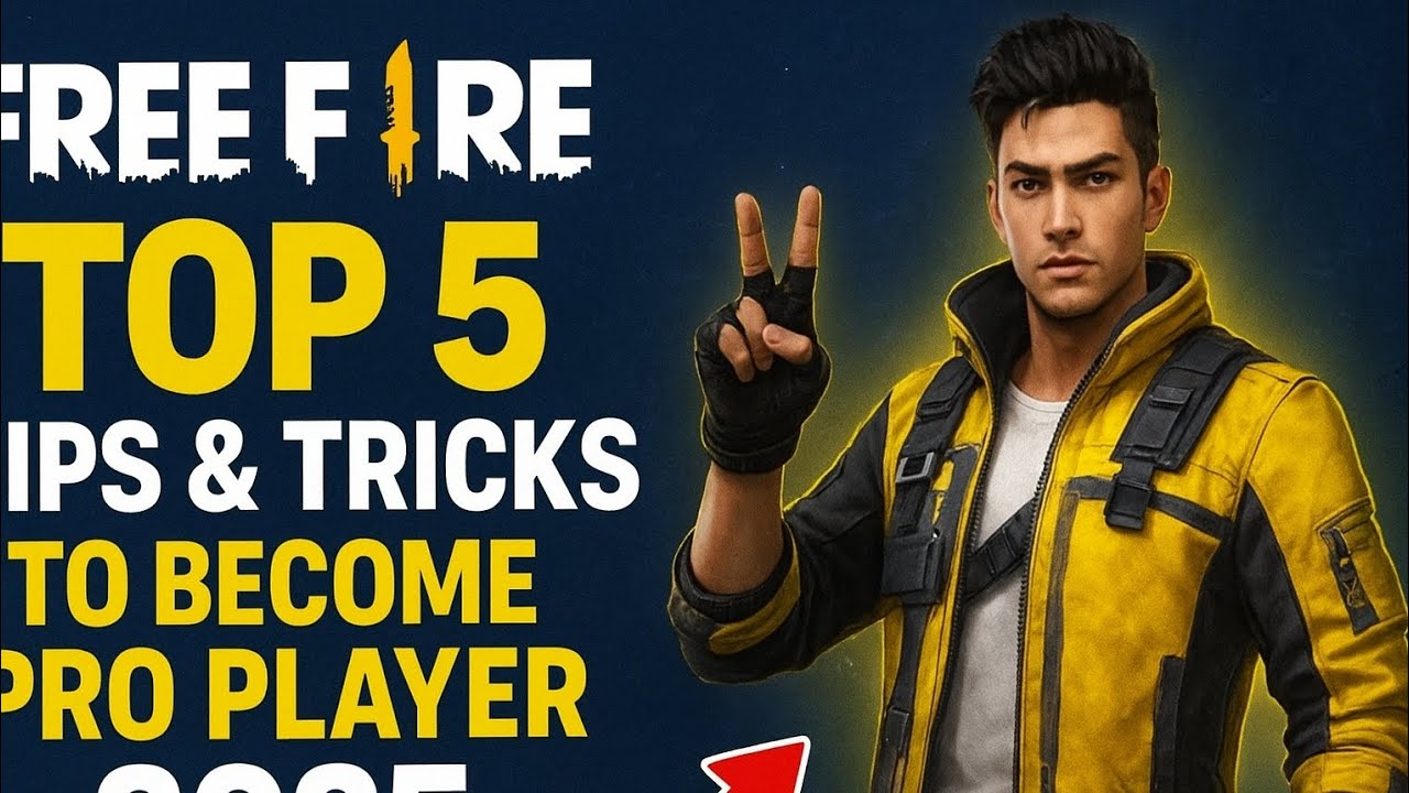 Free Fire Tips & Tricks 2025 | Top 5 Pro Tips to Become a Free Fire ...