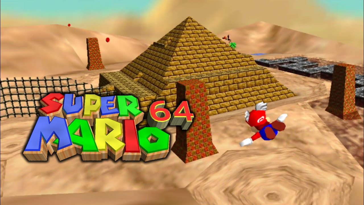 Super Mario 64 Move Your Body Freely Mod Full Screem 16:9 (Gameplay ...