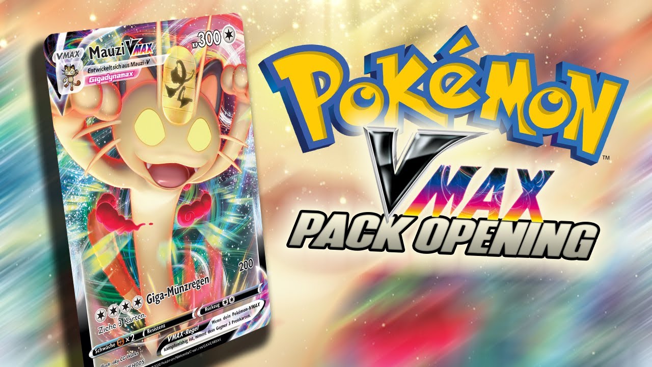 Mauzi VMAX hat es in sich 😲 Pokémon Pack Opening - YouTube