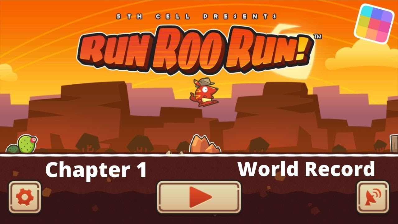 Run Roo Run World Record (Chapter 1 - All Levels) | 1' 50" - YouTube