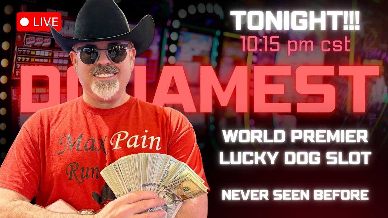 World Premier Lucky Dog Slots - YouTube