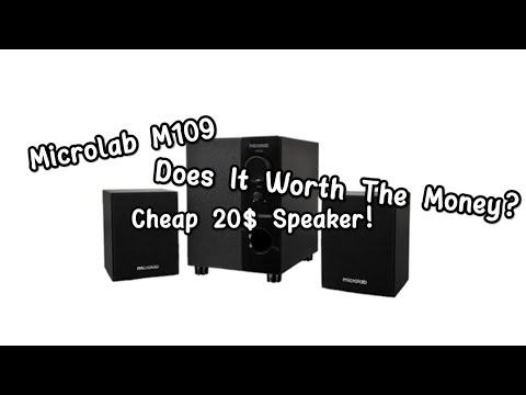 A 2.1 Sound System That Worth The Money! Microlab M109 Speaker Unboxing ...