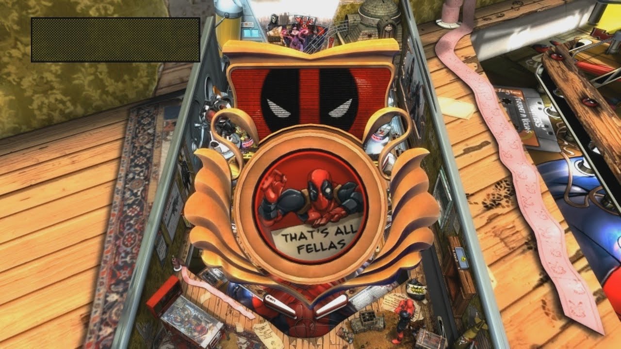 Pinball FX2 - Deadpool Wizard mode run plus achievement (26 minutes ...