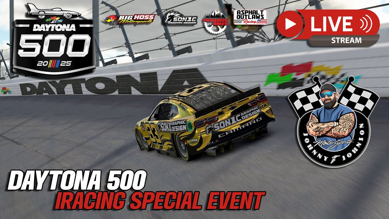 iRacing | DAYTONA 500 | Race 2 - YouTube