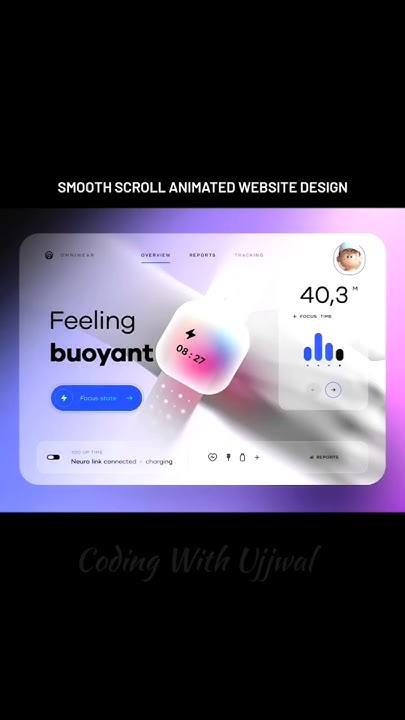 🔥 Smooth Scroll Down Animation | Elevate Your Website Design with CSS & JavaScript! - YouTube
