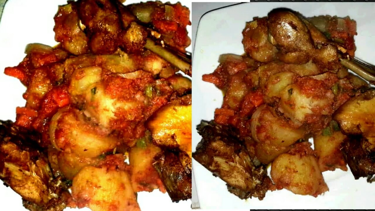 How to Make CAMEROON🇨🇲 POTATOE HOT POT - YouTube