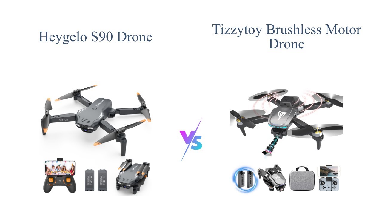 🚁 Heygelo S90 vs Foldable 4K FPV Drone ️: Comparison & Review - YouTube