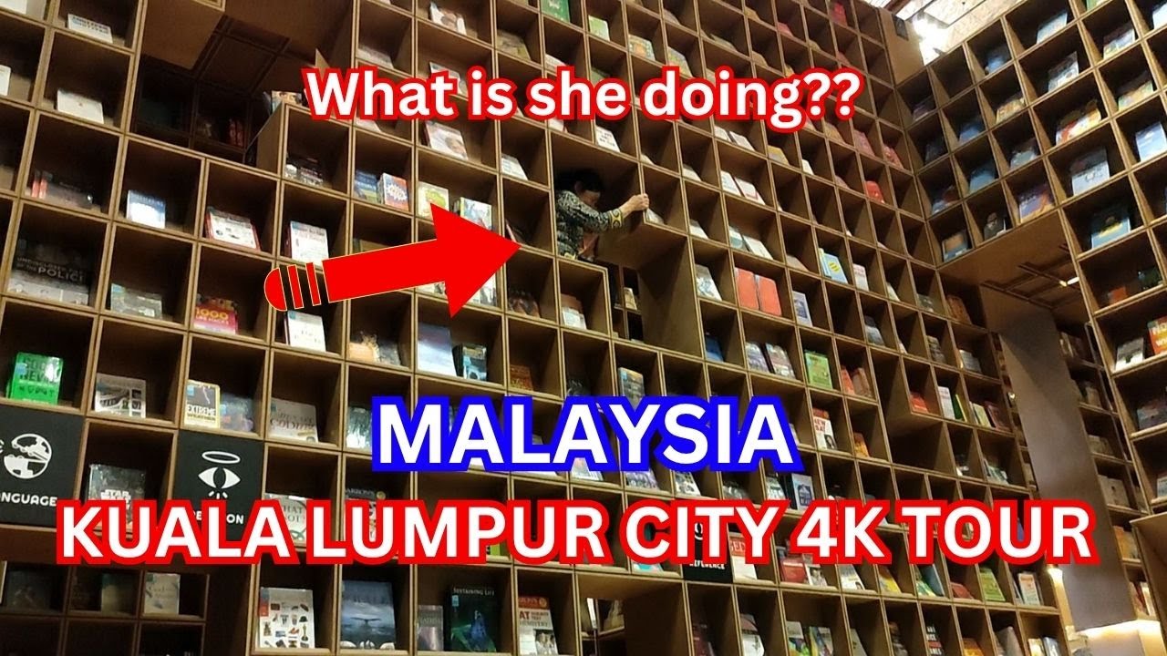 Kuala Lumpur City 4K Tour | Petaling Street Chinatown Best Street Food ...