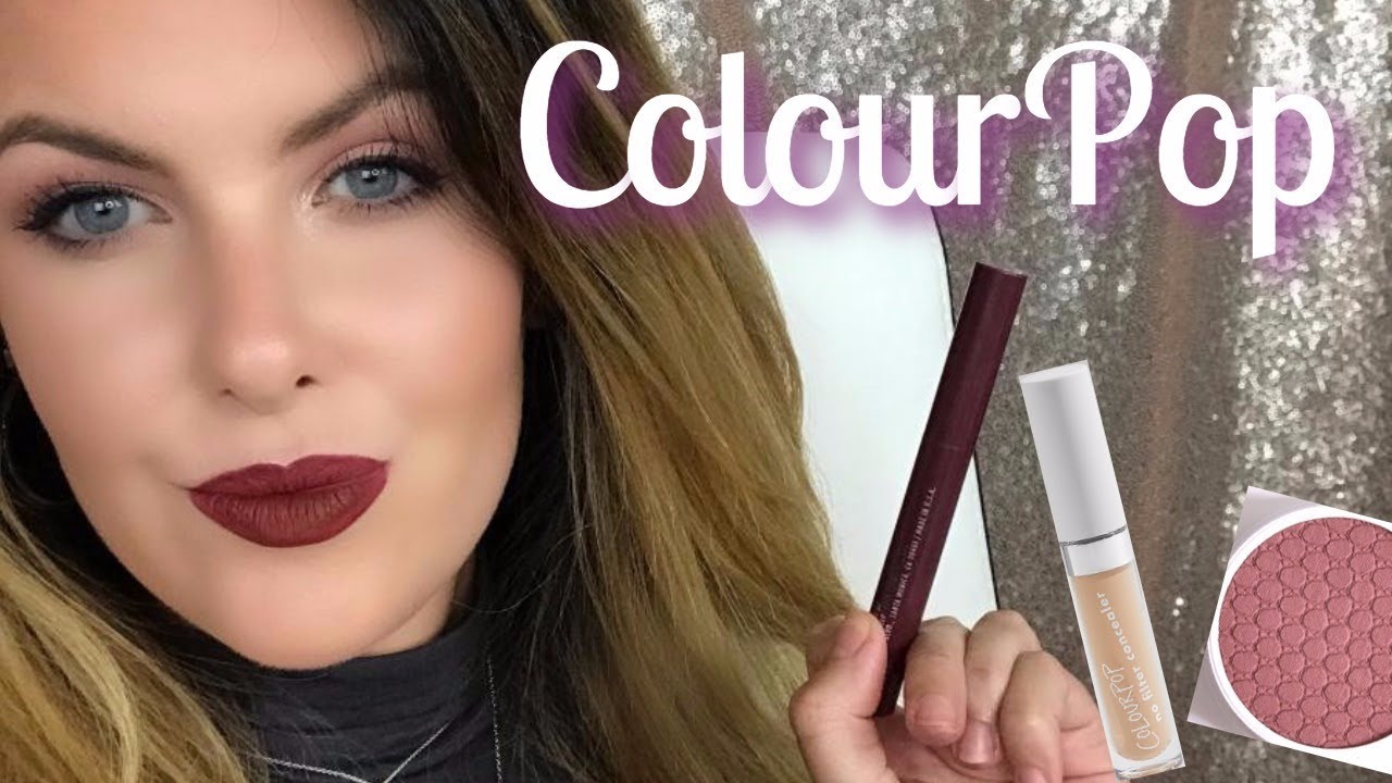 COLOURPOP! No Filter Concealer & 5 Million Promo Products! Try Ons ...
