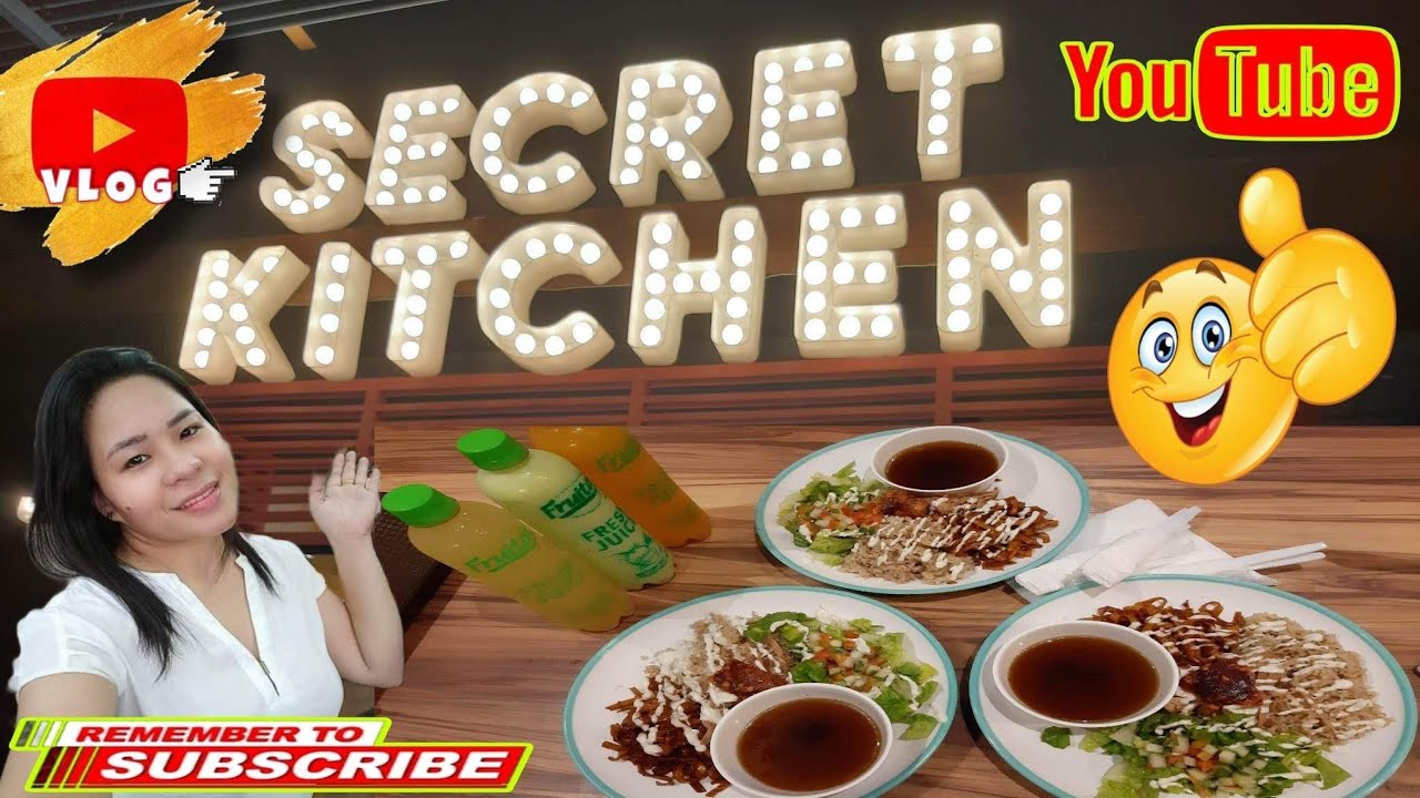 SECRET KITCHEN || MARVIN AGUSTIN RESTAURANT || UPTOWN PARADE TAGUIG ...