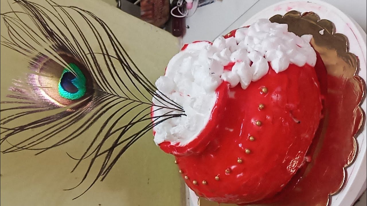 How To Make krishna cake kanhaiya Birthday cake |Matka cake Decoration ...