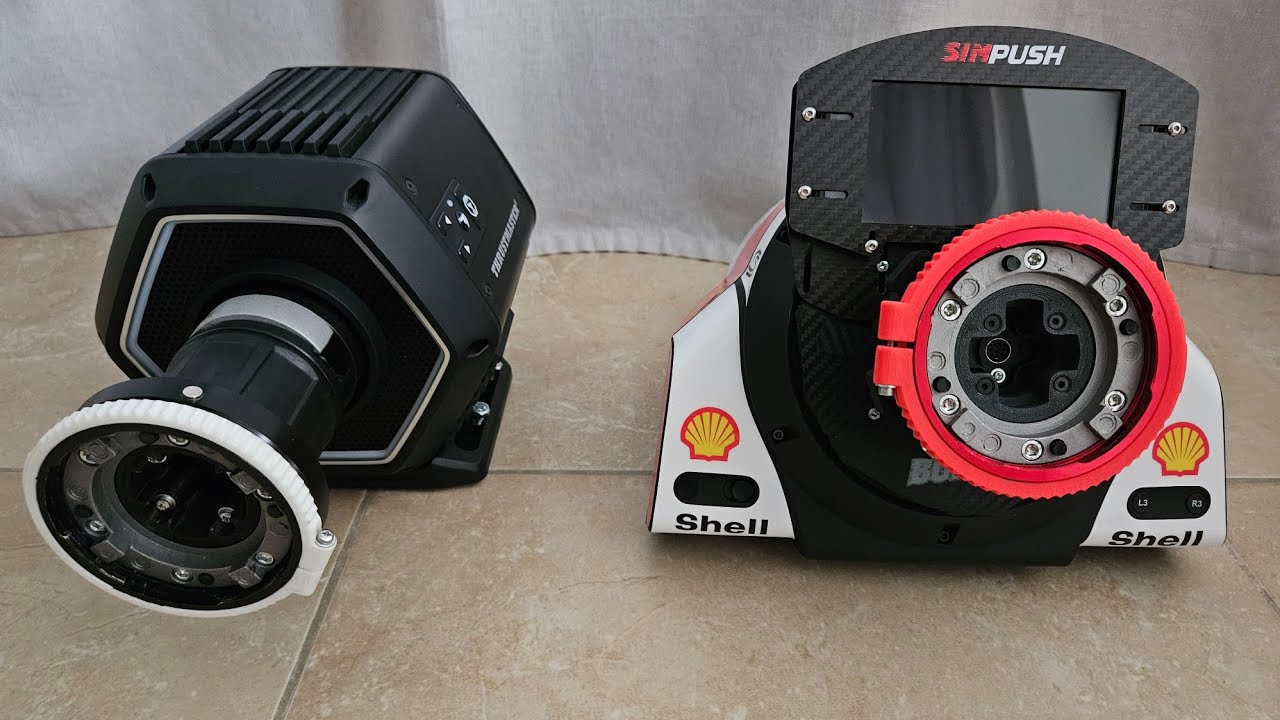 Thrustmaster T818 switch Thrustmaster TGT / MOD QR - YouTube