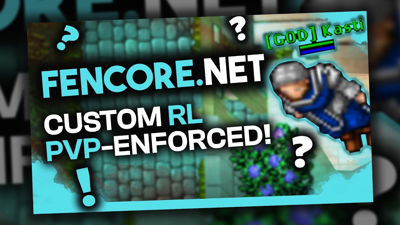 RETRO PVP-ENFORCED! PREZENTACJA SERWERA FENCORE.NET TIBIA 13.21 - YouTube