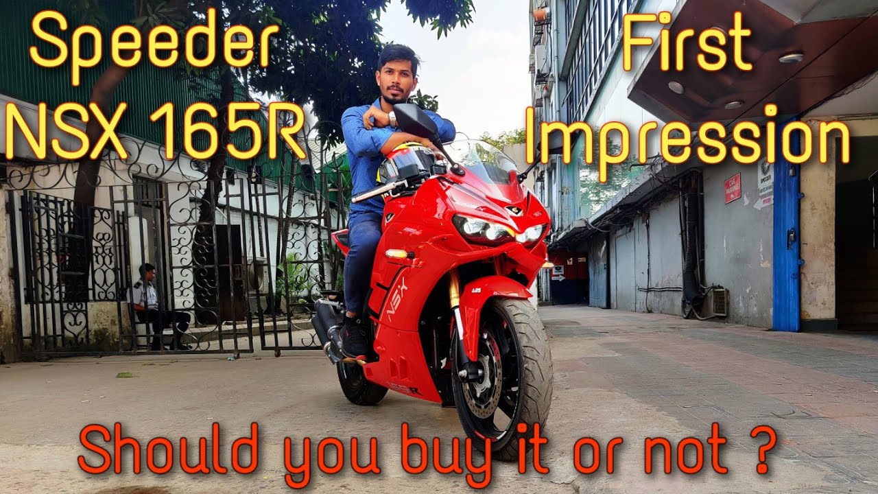 SPEEDER NSX 165R First Impression Review | Should You Buy Speeder NSX ...