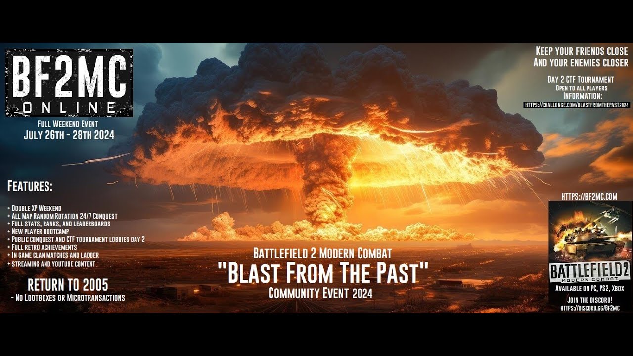 BF2MC JULY 26TH Blast From the Past PROMO VIDEO - YouTube