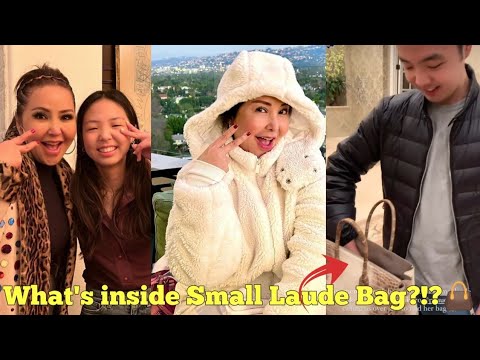 Small Laude son PJ Laude SHOW WHAT'S INSIDE HER MOMS BAG! BAG RAID👜! NO ...