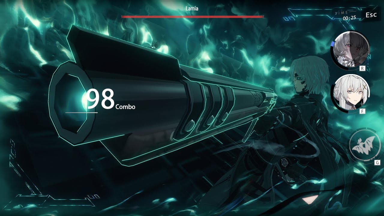 [PGR] Intensive Battle Void Lamia 25sec - YouTube
