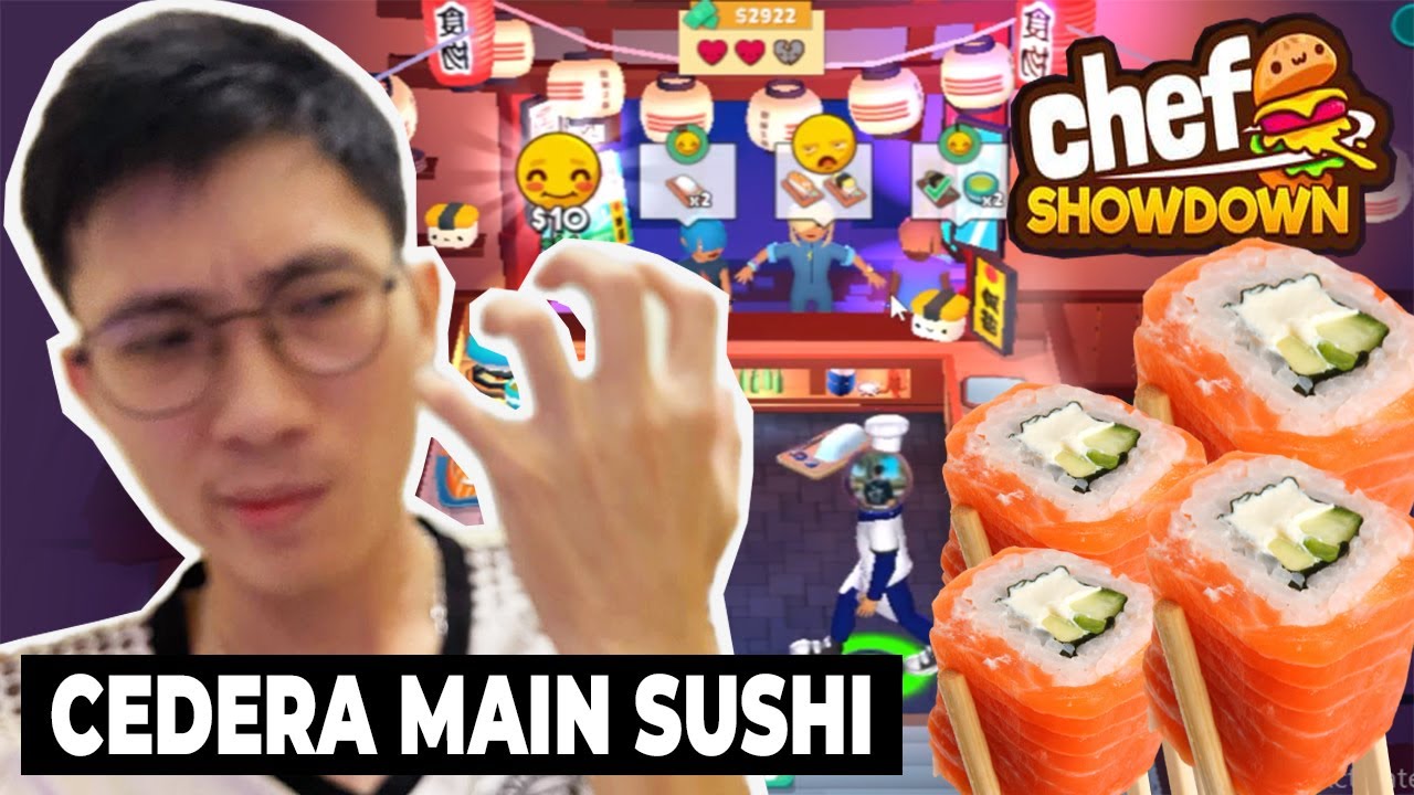 PRO PLAYER SUSHI CEDERA ?!?! CHEF SHOWDOWN DISCORD GAME INDONESIA - YouTube