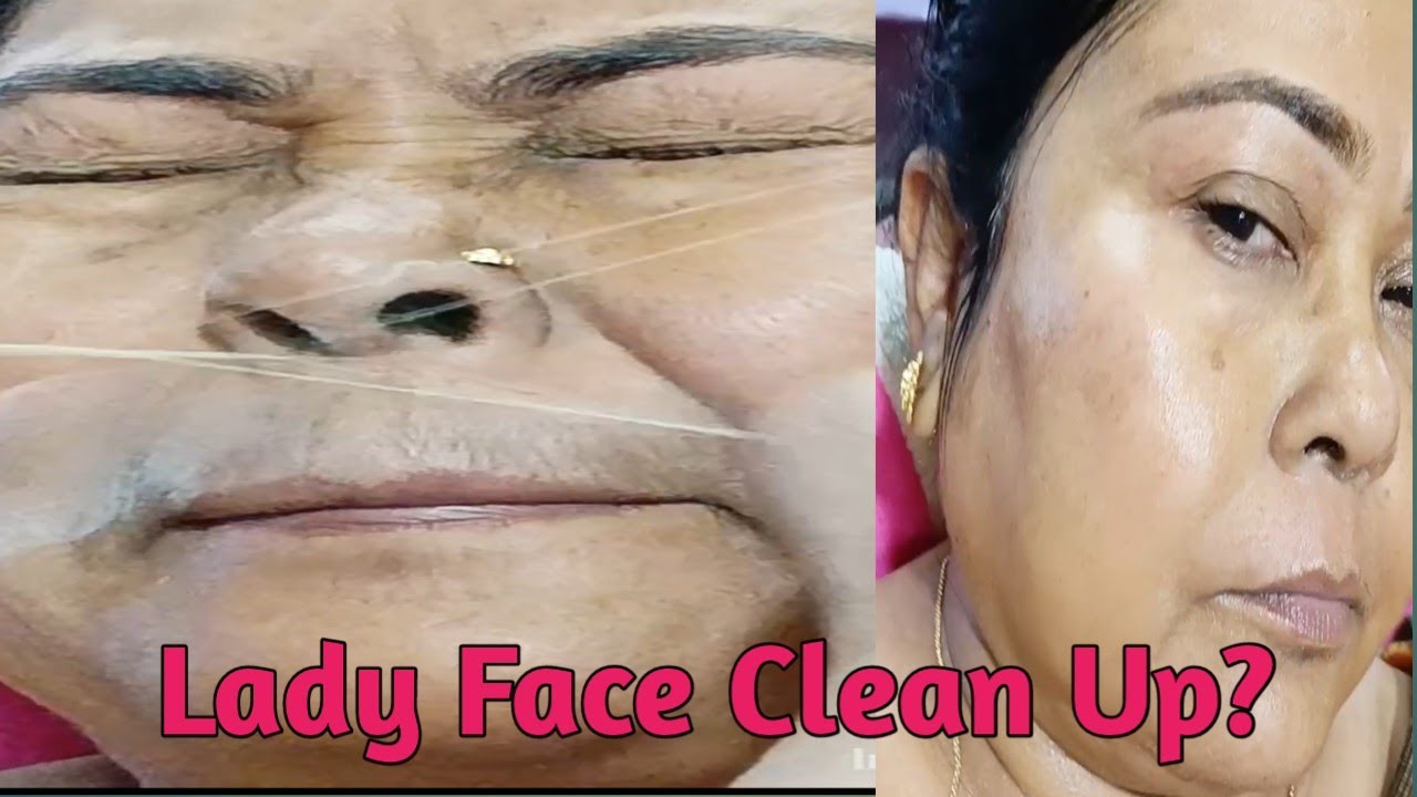 Full Threading || Lady Face Clean Up @SwapnasLife28 - YouTube