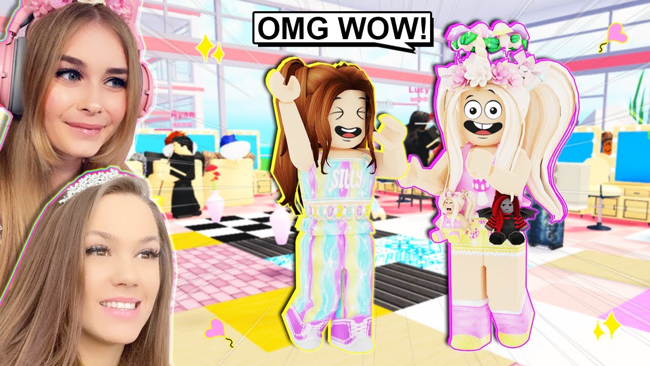 RATING SALONS IN OUR GAME with IAMSANNA (Roblox Roleplay) - YouTube