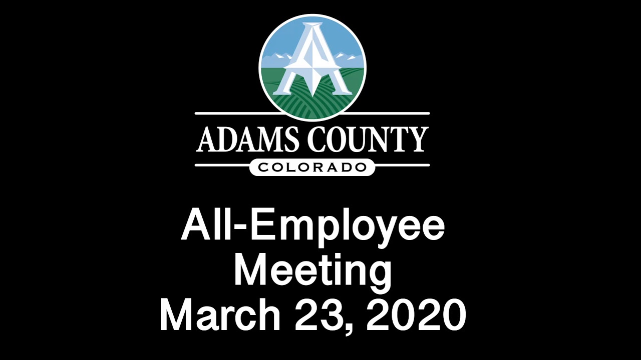 Adams County Telephone All-Employee Meeting - March 23, 2020 - YouTube