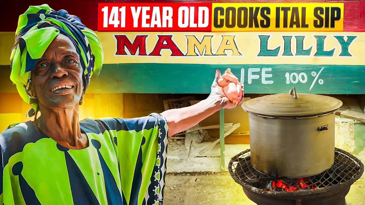 141 Year Old Rasta Woman Cooks Ital Sip - YouTube