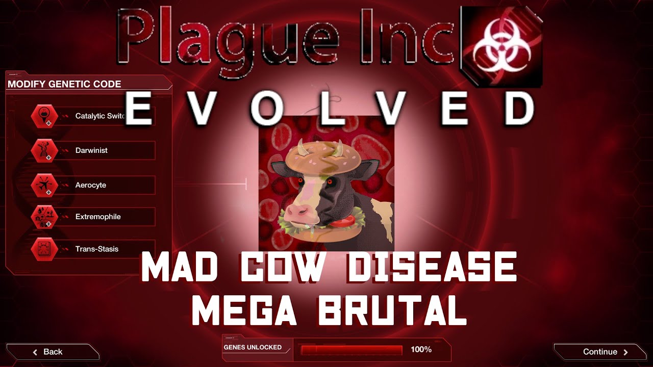 [Plague Inc: Evolve] Abandon Beef - Mad Cow Disease Official Scenario ...