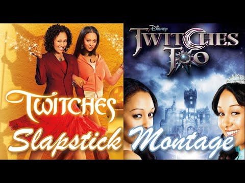 Disney's TWITCHES & TWITCHES TOO Slapstick Montage (Music Video) - YouTube