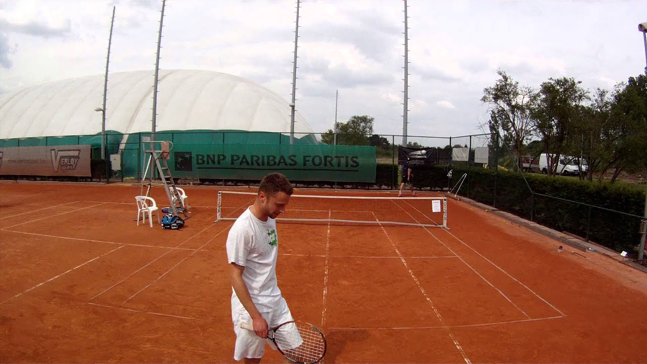 touchtennis Elliot Seabrook demolishes Ben Minski Belgium Open - YouTube