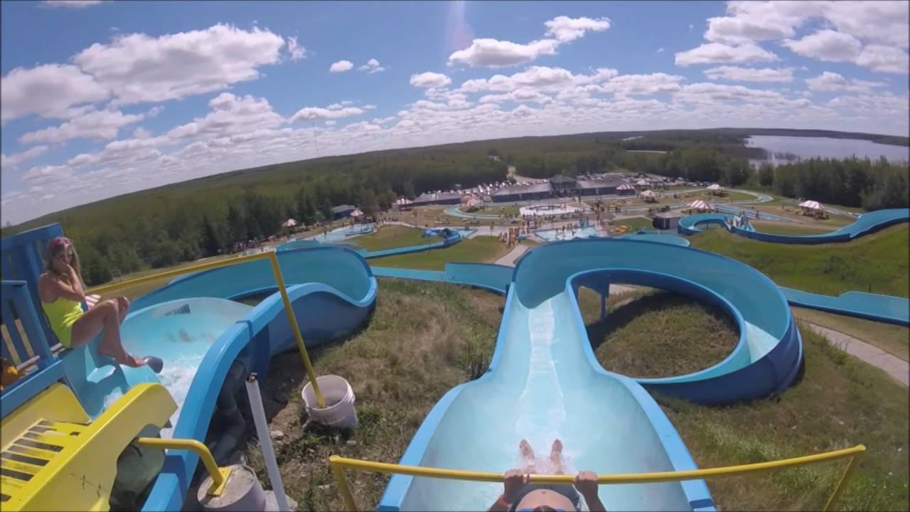 Kenosee Water Park Adventures - YouTube
