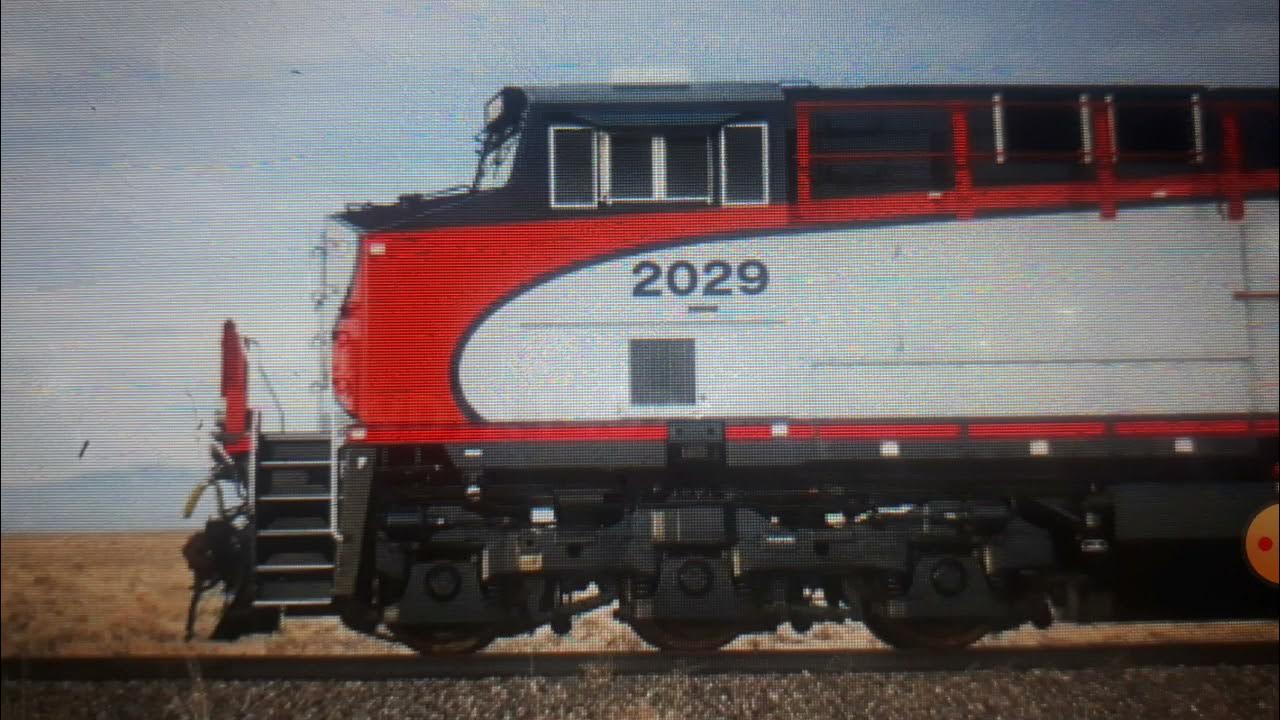 cal rail no.2029 nathan p2 horn sfx - YouTube