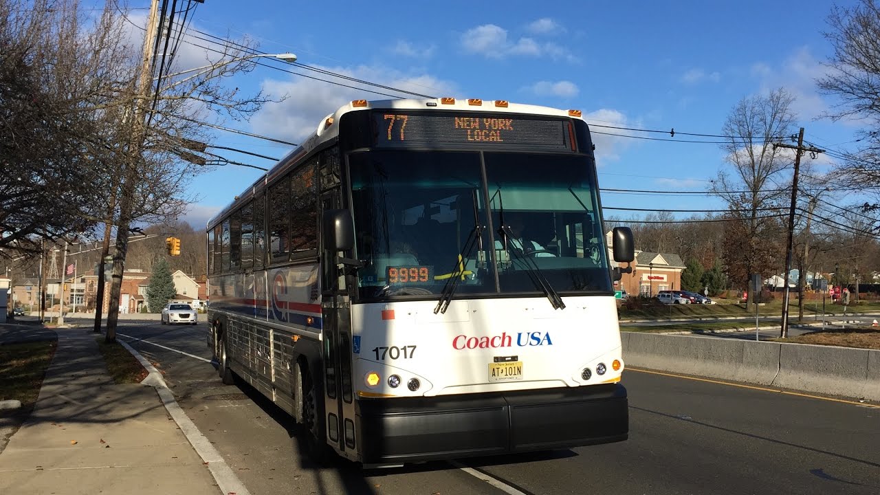 Community Coach HD 60fps: Riding 2016 MCI D4500CT 17017 on Route 77 ...