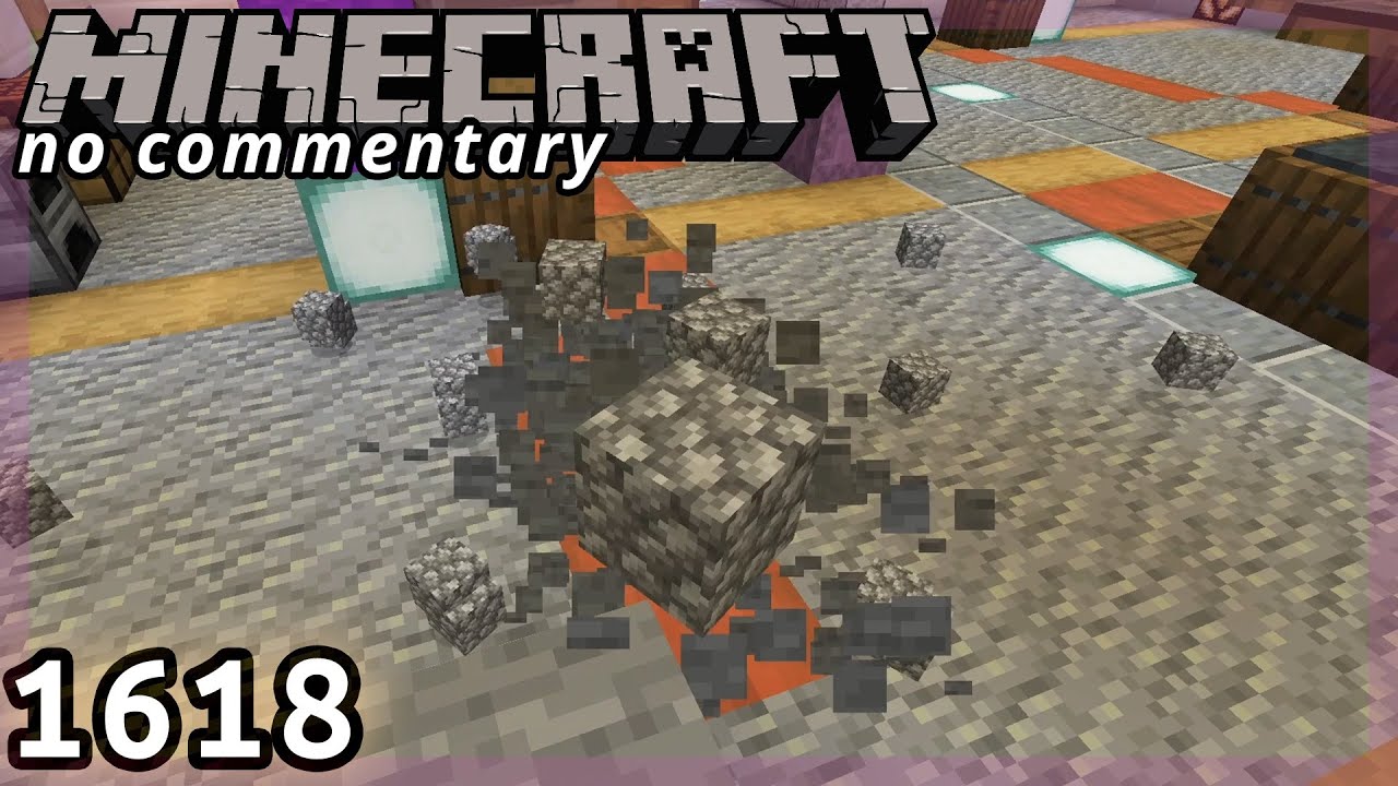 Late-Game Minecraft 1618 :: Making Cobblestone from Stone Blocks - YouTube