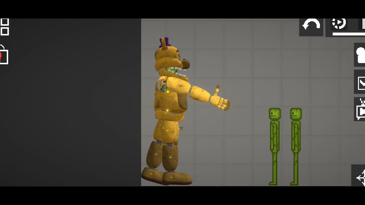 fredbear springlock failure in melon playground - YouTube