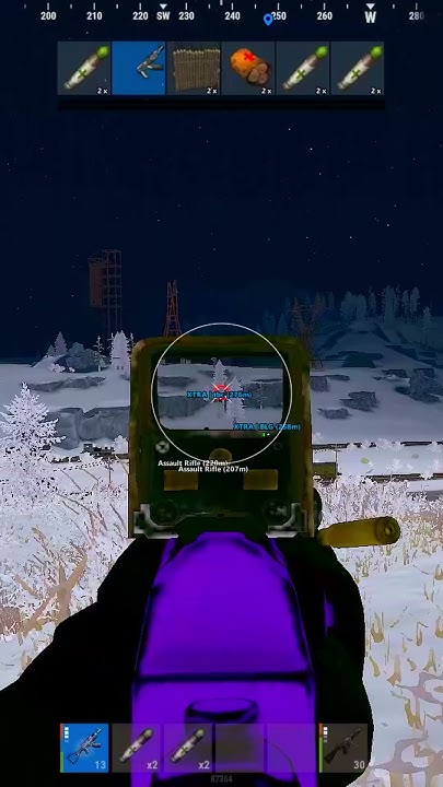 ROAMING DEEP SNOW WITH CHEATS #rust #rustgame #traininfrastructure #rustcheating #gaming # ...