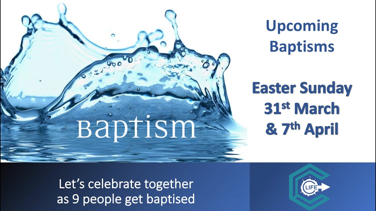 Sunday Highlights Easter Baptisms - YouTube