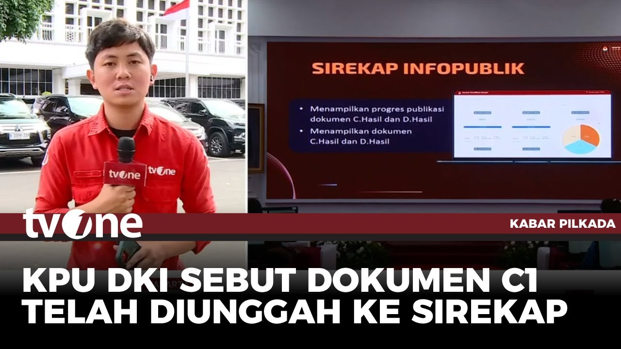 KPU Jakarta Nyatakan Dokumen C1 telah Diunggah di Sirekap 100 Persen ...
