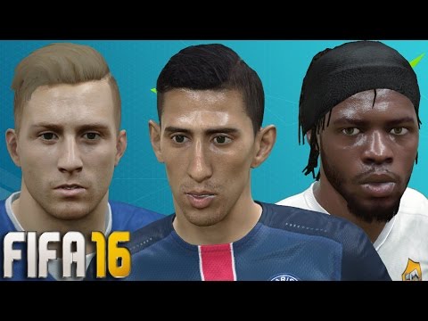 FIFA 16 Player Faces Update Ft. Di Maria, Neymar, Deulofeu, Gervinho ...