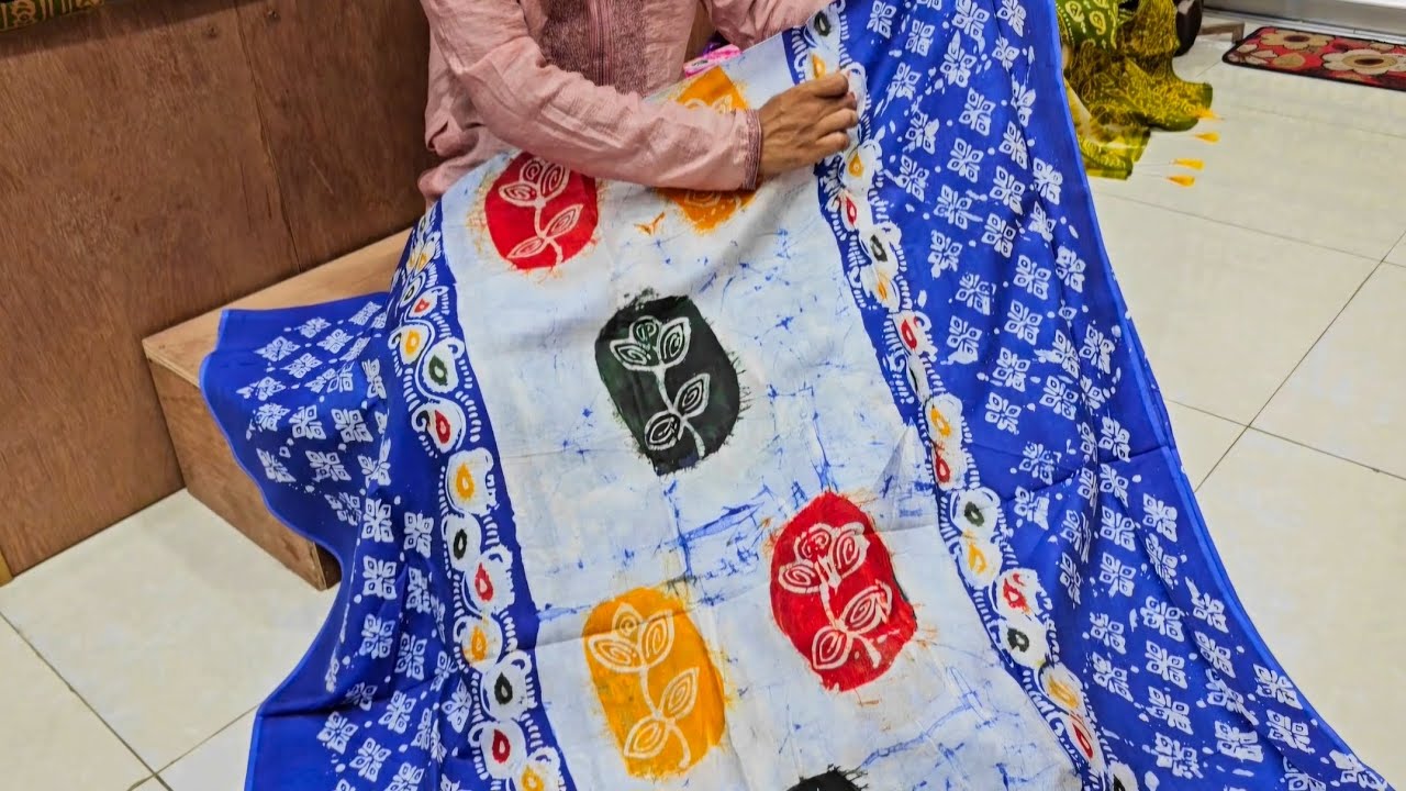 সিল্ক🔥 বাটিক থ্রিপিছ কিনুন পাইকারি দামে।Wholesale price original silk batik three piece ...