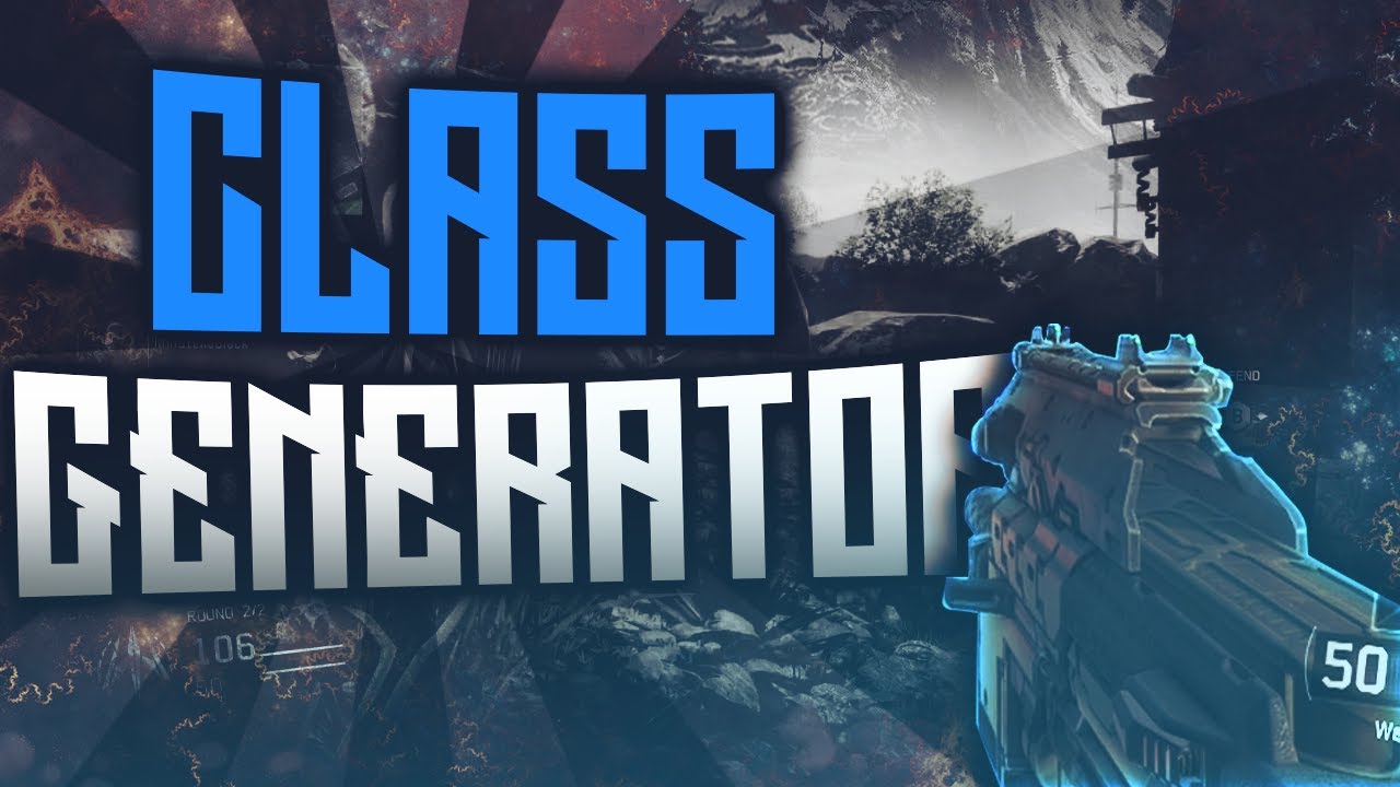 RANDOM CLASS GENERATOR - Call Of Duty Black Ops 3 #1 - YouTube
