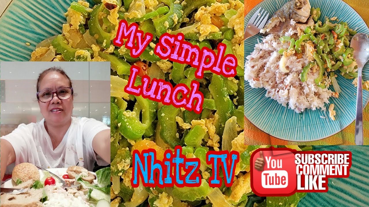 Madaliang ulam| Ampalaya with egg| Nhitz TV - YouTube