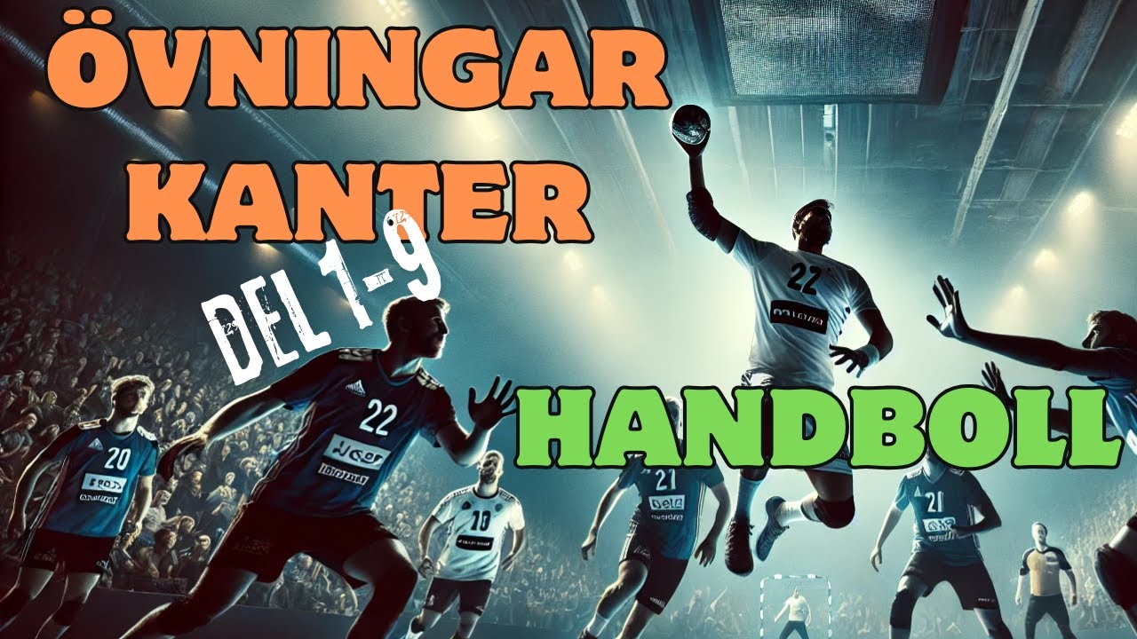 Handbollsövningar för kantspelare – teknik, skott och kontringar - YouTube