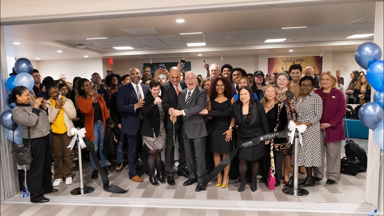 Stockton Universities Multicultural Center Opening - YouTube