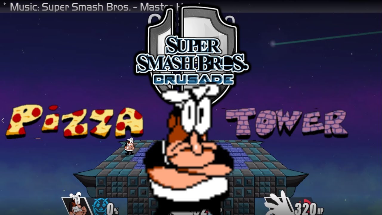 Super Smash Bros Crusade Classic Mode as Peppino (Hard) - YouTube