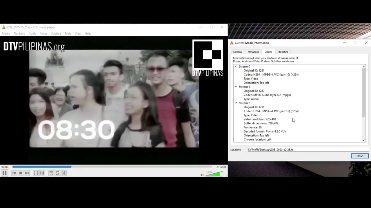 Zoe Broadcasting Network DTT-20 Switching from HD to SD. - YouTube