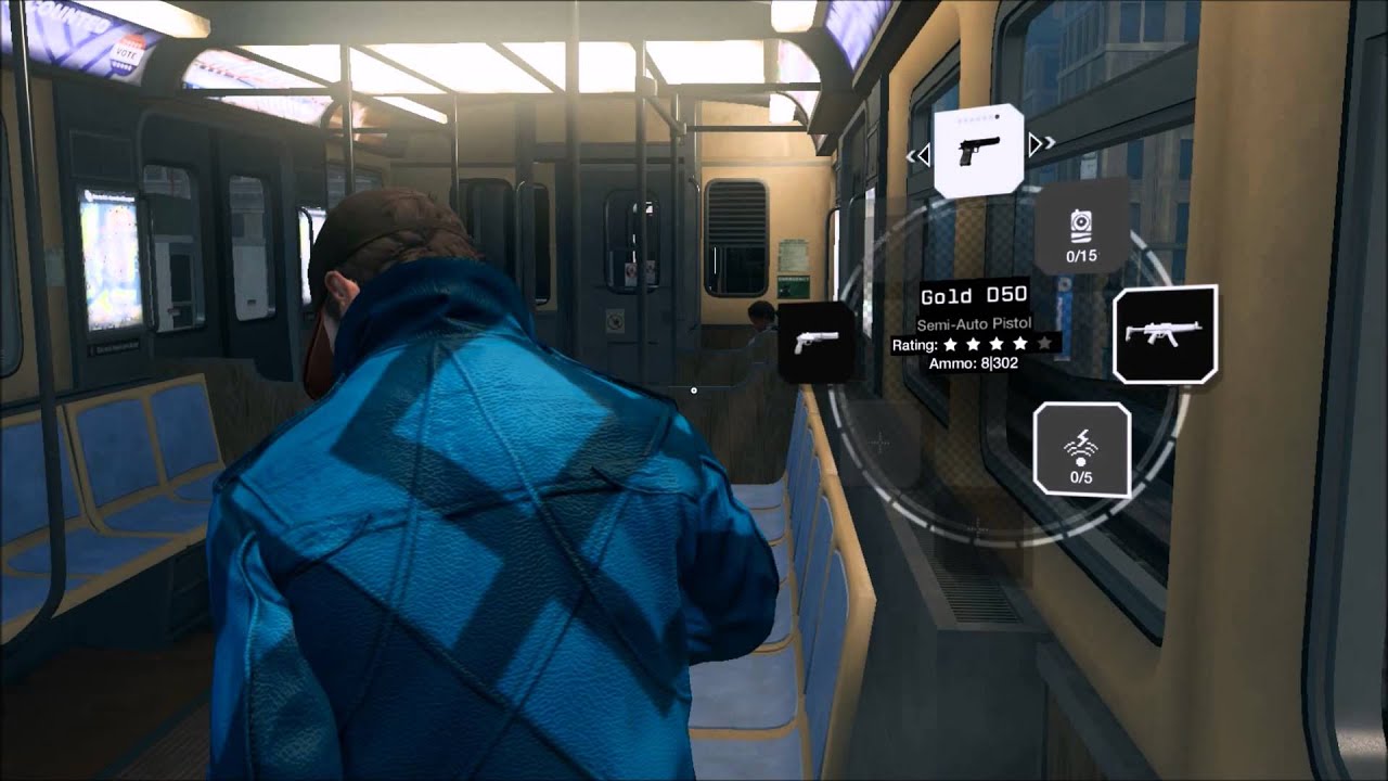 Watch dogs train pursuit - YouTube