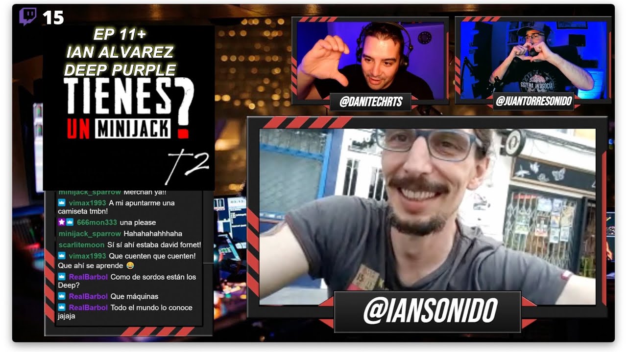 Ep 11+ Ian Álvarez (Monitores DEEP PURPLE) - YouTube