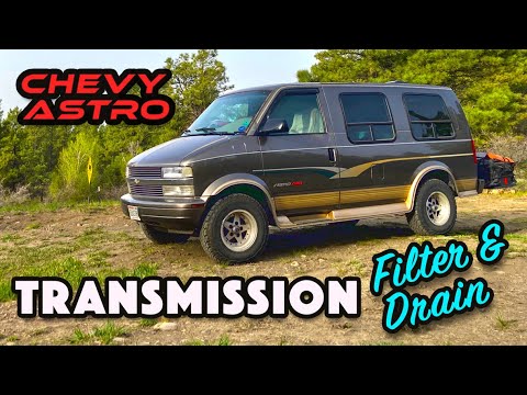 The BEST way to change Chevy Astro Transmission Fluid & Filter - YouTube